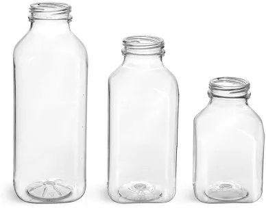 Plastic Containers, Squares