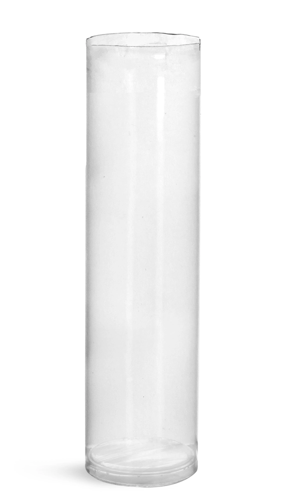Clear Propionate Round Tubes (Bulk), | SKS Bottle & Packaging