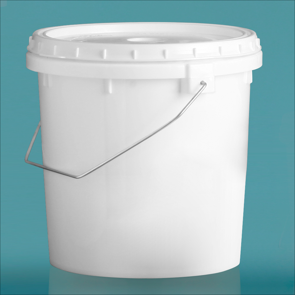 SKS Bottle & Packaging - 1 Gal Vapor Lock Pails w/ Metal Handles