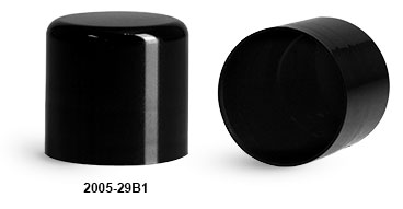Product Replacement - Black Smooth Polypropylene Friction Fit Caps For ...