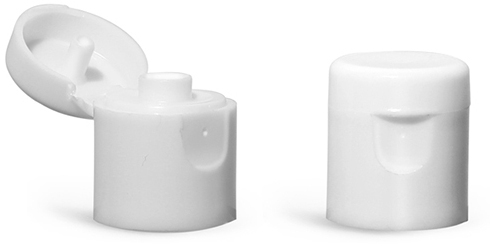 SKS Bottle & Packaging - 15/415 White Smooth Snap Top Closure