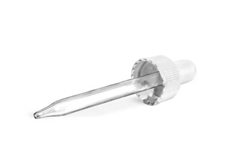 22/400 (7 mm x 108 mm) Glass Droppers, White Bulb Glass Droppers | SKS ...