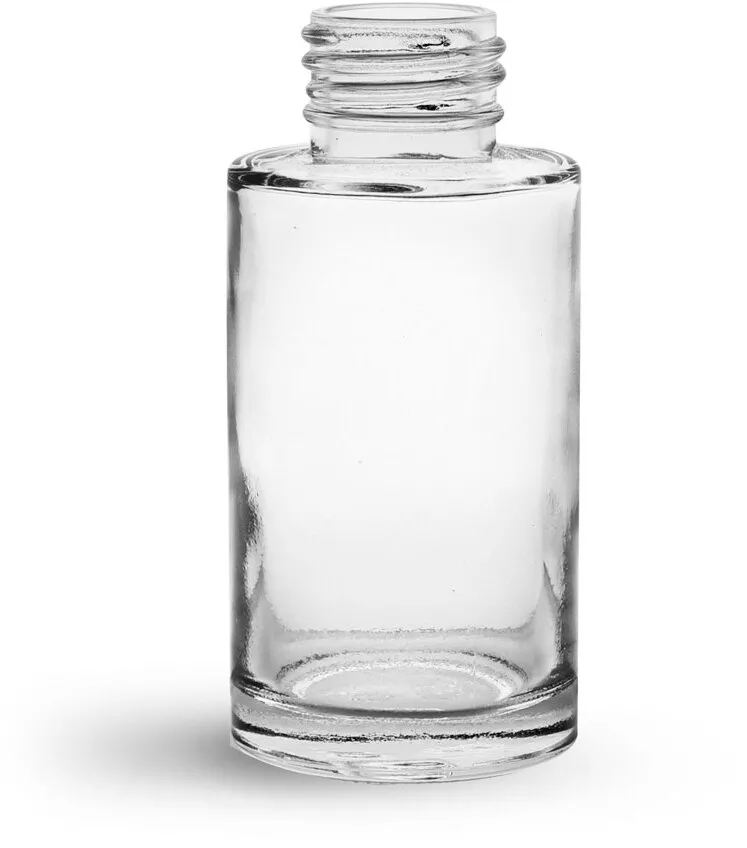 50 ml Clear Glass Cylinder Bottle | SKS Direct Wholesale Packaging