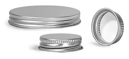 28/400 Aluminum F217 Lined Caps