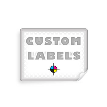 SKS Bottle & Packaging - Custom Labels, 2" x 1.5" Rectangular Labels ...