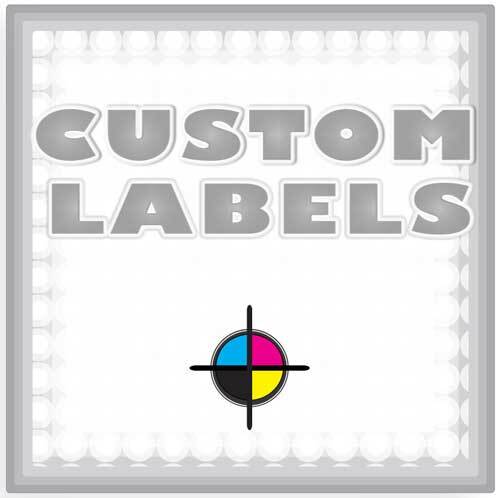 SKS Bottle & Packaging - 3" x 3" Square Labels, White Paper w/ Glossy ...