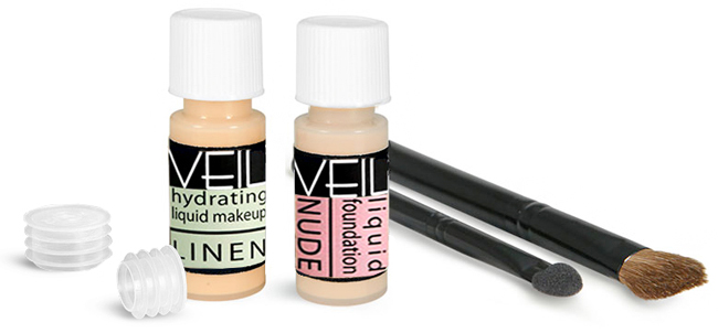 Plastic Foundation Containers, Cosmetic Containers