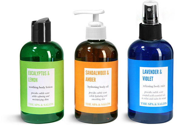 Aromatherapy Massage Bottles & Vials, Spa and Salon Containers & Supplies