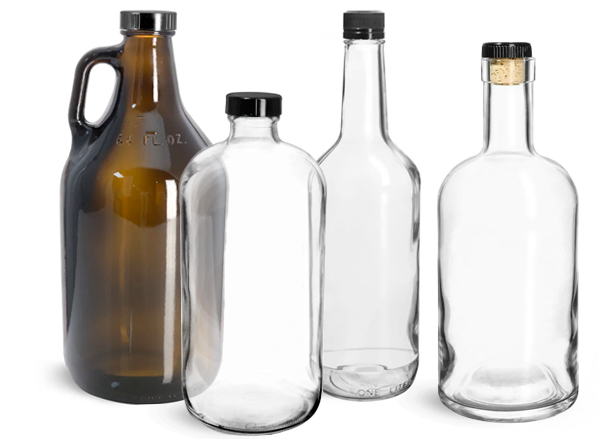 Large Glass Bottles, 25 oz and Up | SKS Bottle & Packaging