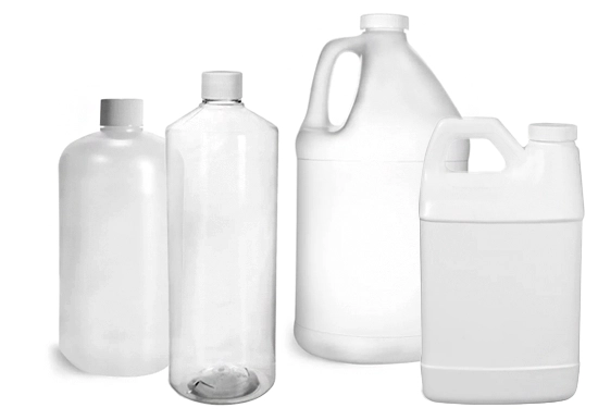 Large Plastic Bottles, 32 oz and Up
