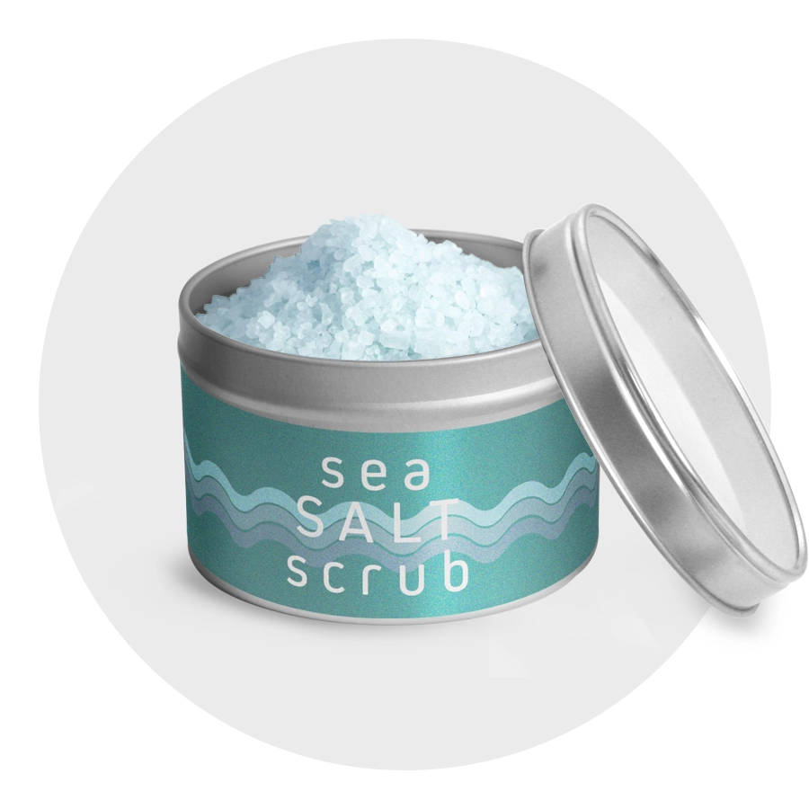 Bath Salt Containers, Plastic, Metal & Glass Bath Salt Packaging