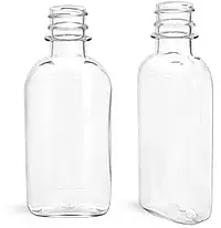 100 ml Clear PET Flasks (Bulk), Caps NOT Included