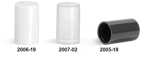 Smooth Polypropylene Slim Friction Fit Caps | SKS Bottle & Packaging