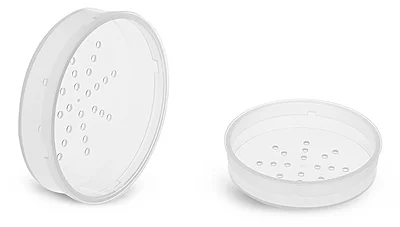 Plastic Sifters, Natural Plastic Sifter Fitments | SKS Bottle & Packaging