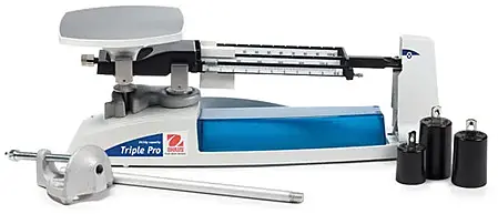 Scales, Triple Pro Mechanical Balance w/ Attachment Weight Set