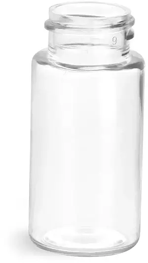 20 ml Plastic Vials, Clear PET Sample Vial, (Bulk) Caps Not Included ...