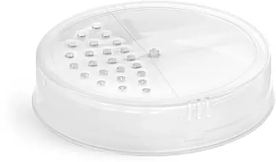 45 ml Natural Plastic Double Sifter Fitments